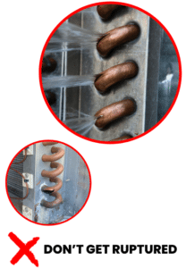 Freeze Block Coils | Prevent Freeze Damaged Coils