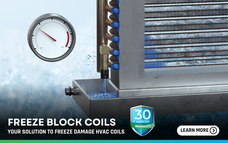 Freeze Block Coils | Prevent Freeze Damaged Coils